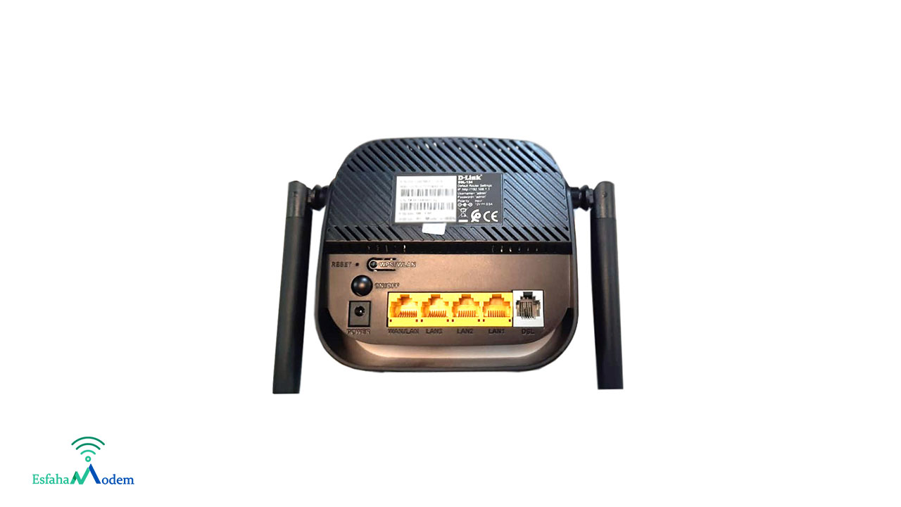 خرید و قیمت مودم adsl2+ دی لینک d-link dsl-124