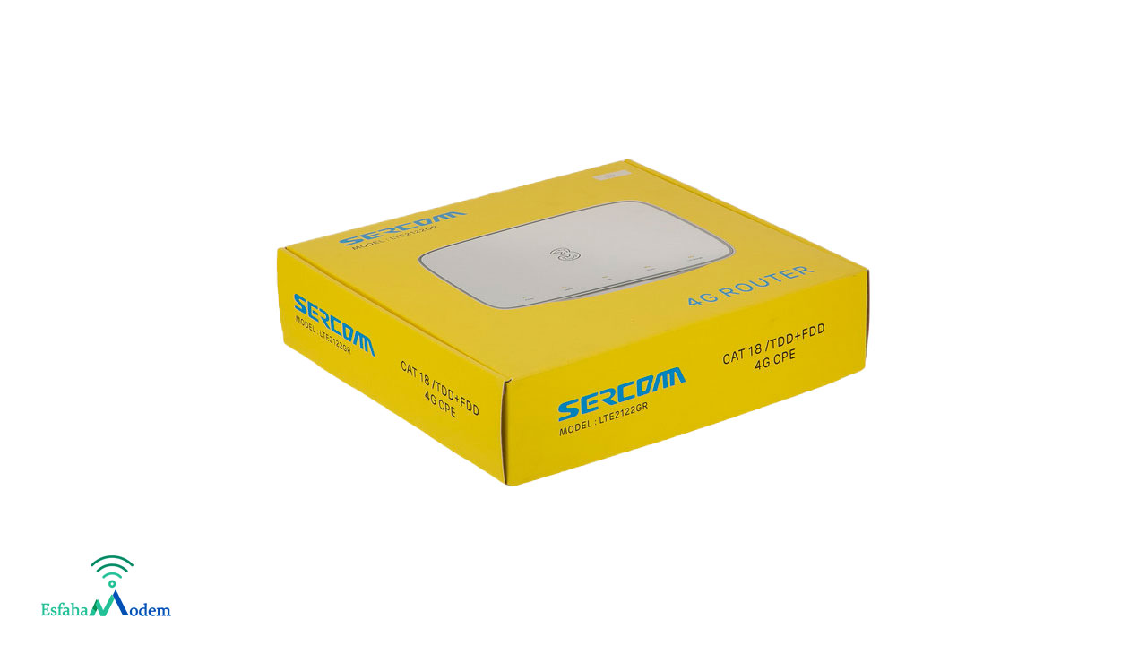 قیمت مودم سرکام مدل LTE2122GR با گارانتی و بهترین قیمت ️